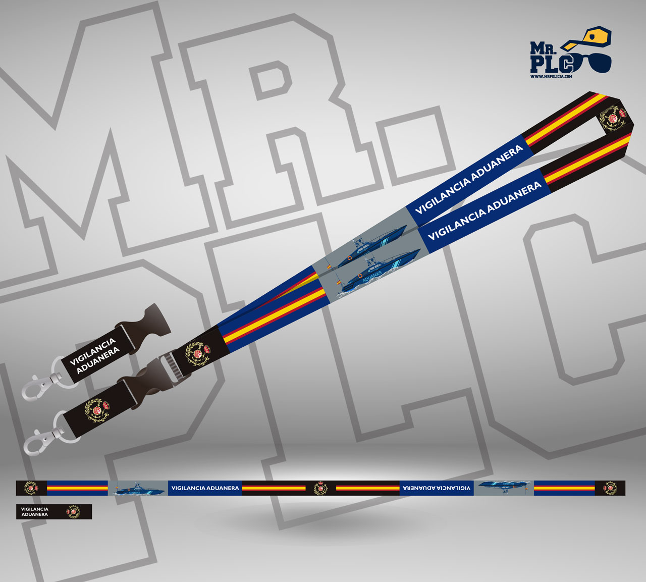 Lanyard Vigilancia Aduanera - MrPolicia